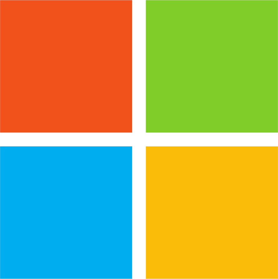 Microsoft Logo (PNG e SVG) Download Vetorial Transparente